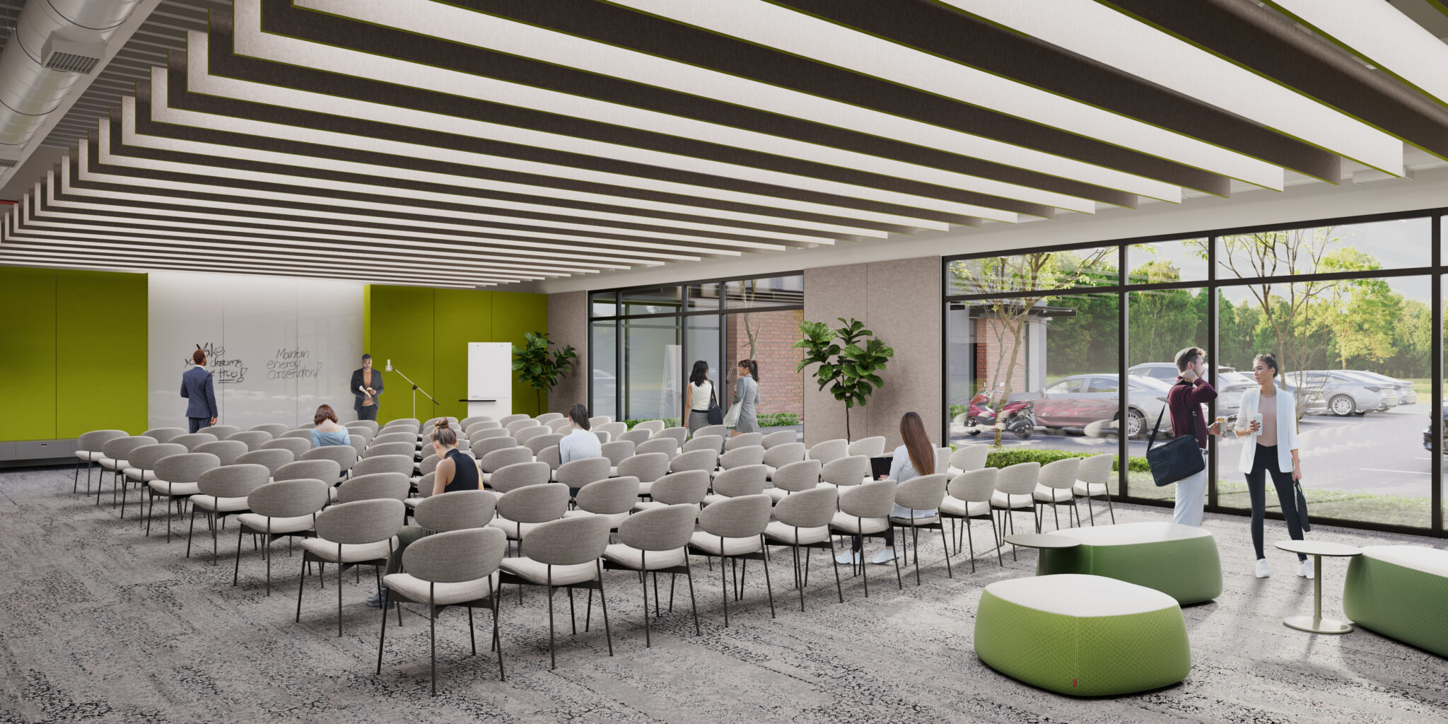 How to Make a University Seminar Hall with Sound Absorbing Panels World ...