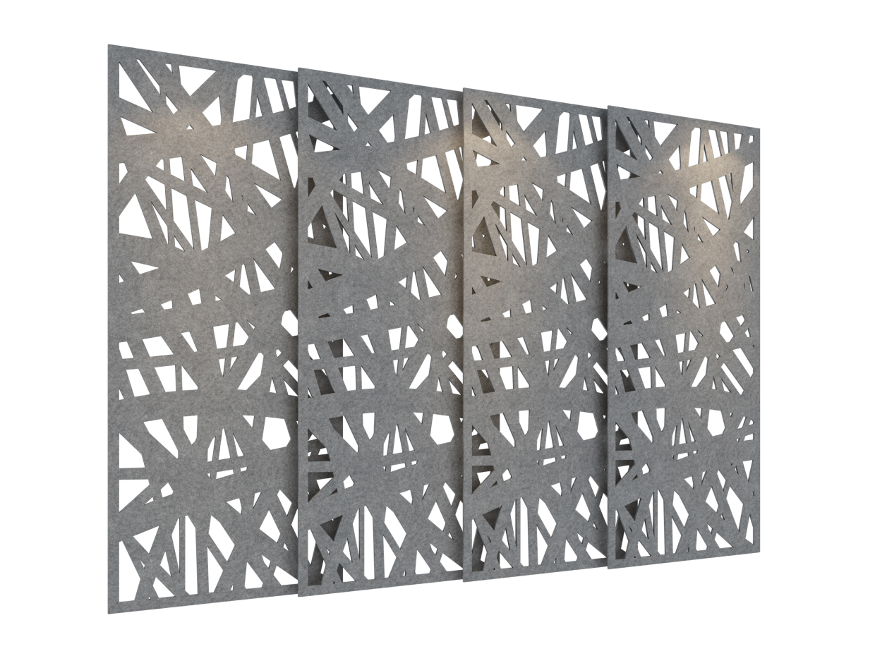 Single Dividers 002 - Sliding Wall Room Divider | CSI Creative
