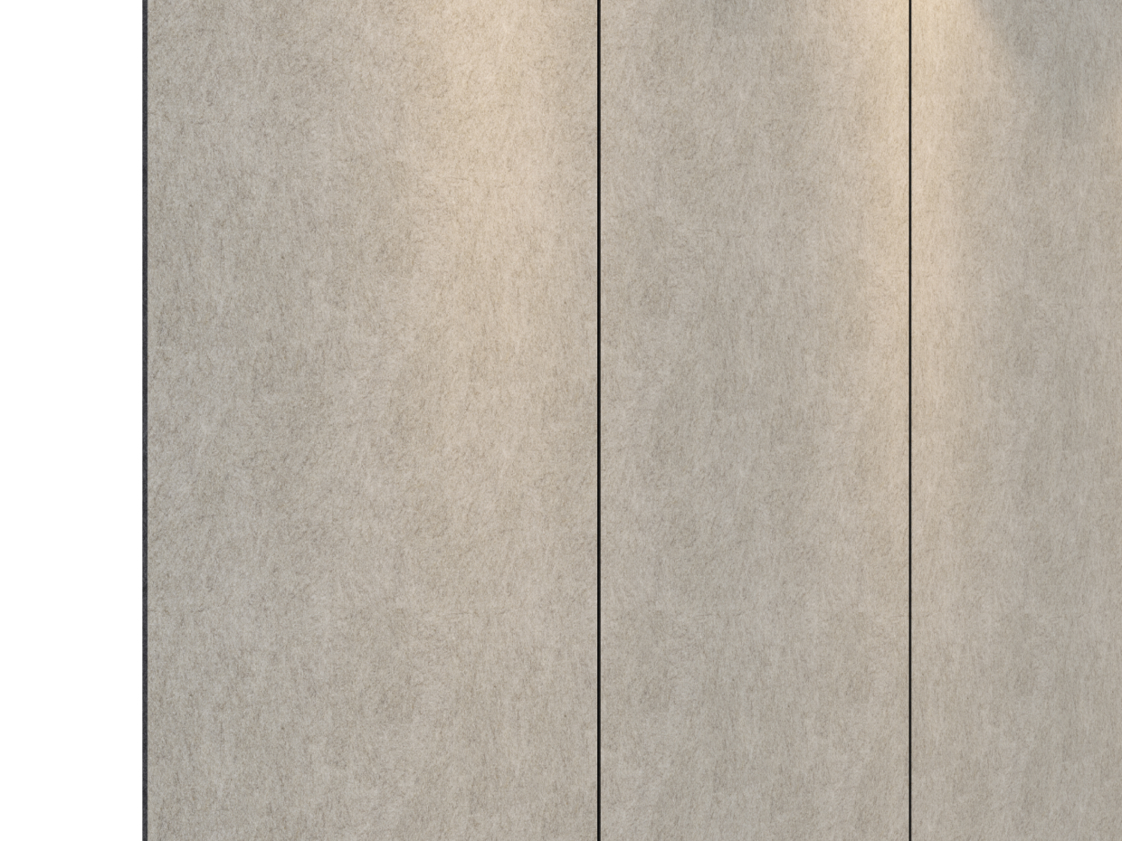 Profile Surfaces 001 - Acoustic Felt Panel | CSI Creative