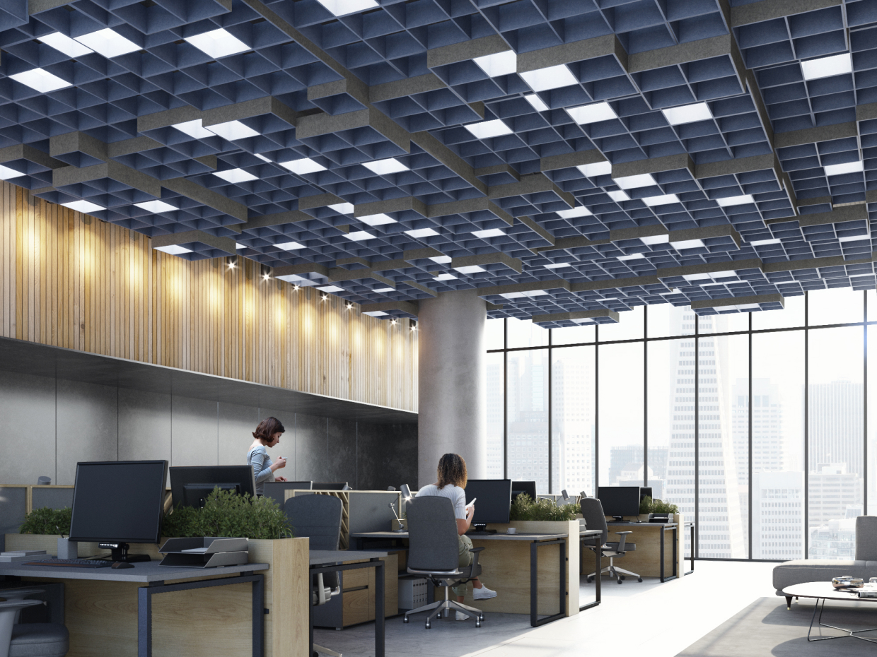 Connect Clouds 001 - Suspended Ceiling Cloud | CSI Creative