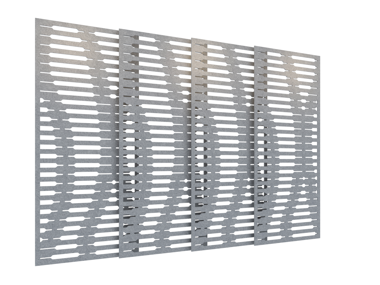 Single Dividers 019 - Sliding Acoustic Panels | CSI Creative