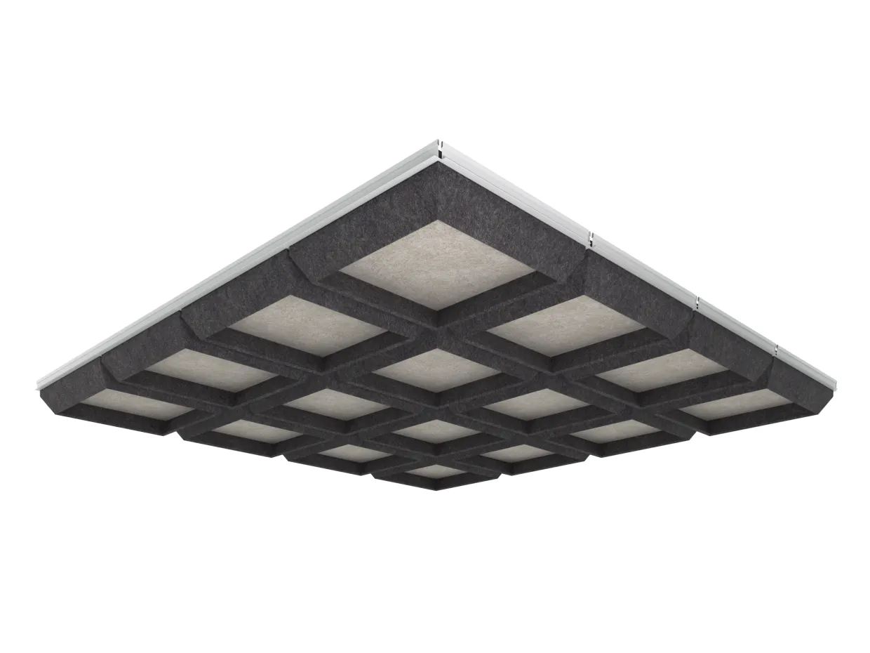 Folded Plug Grid 006 - Acoustic Ceiling Tile Grid | CSI Creative