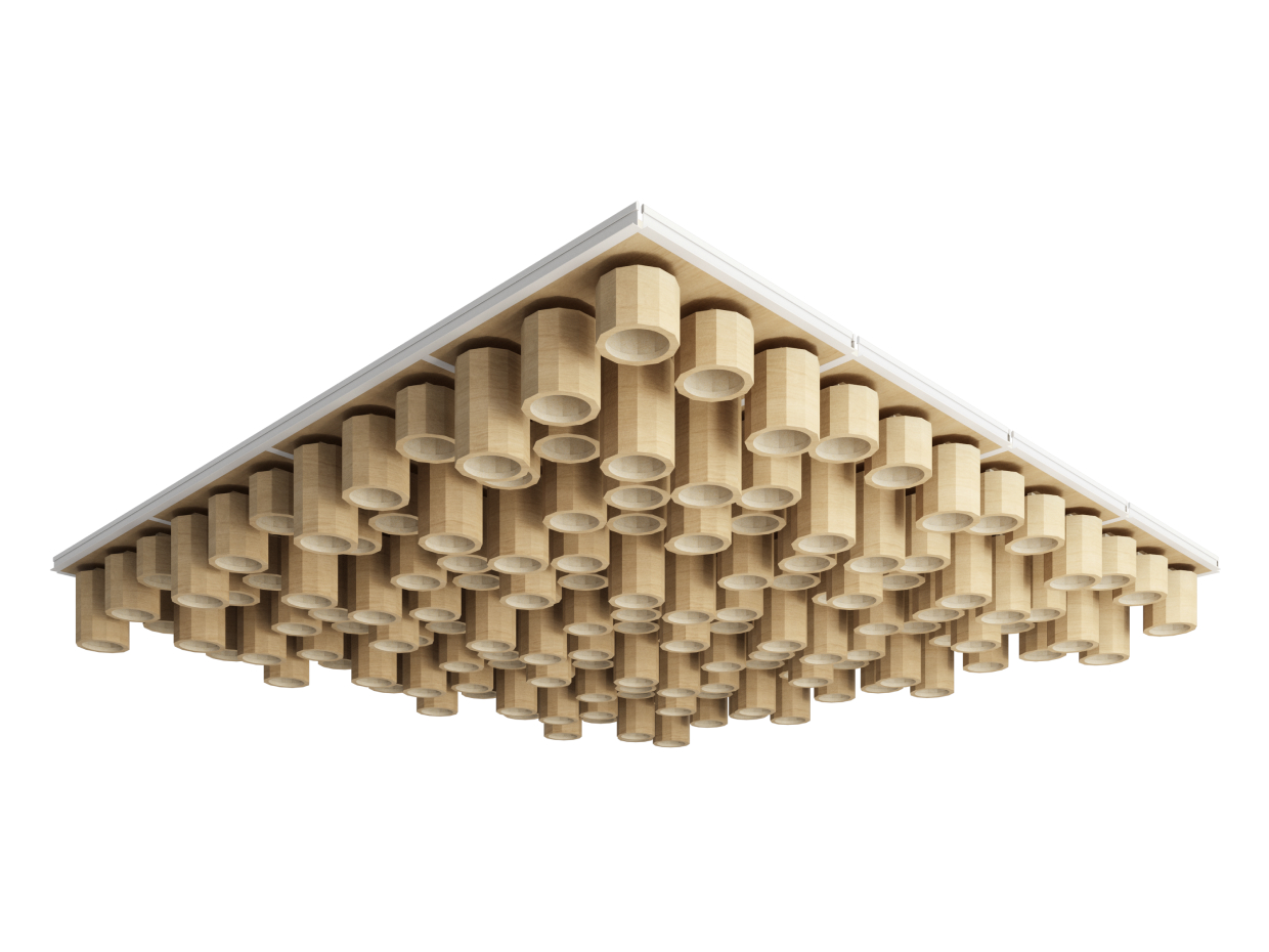 Folded Plug Grid 007 - Acoustic Ceiling Tile Grid | CSI Creative