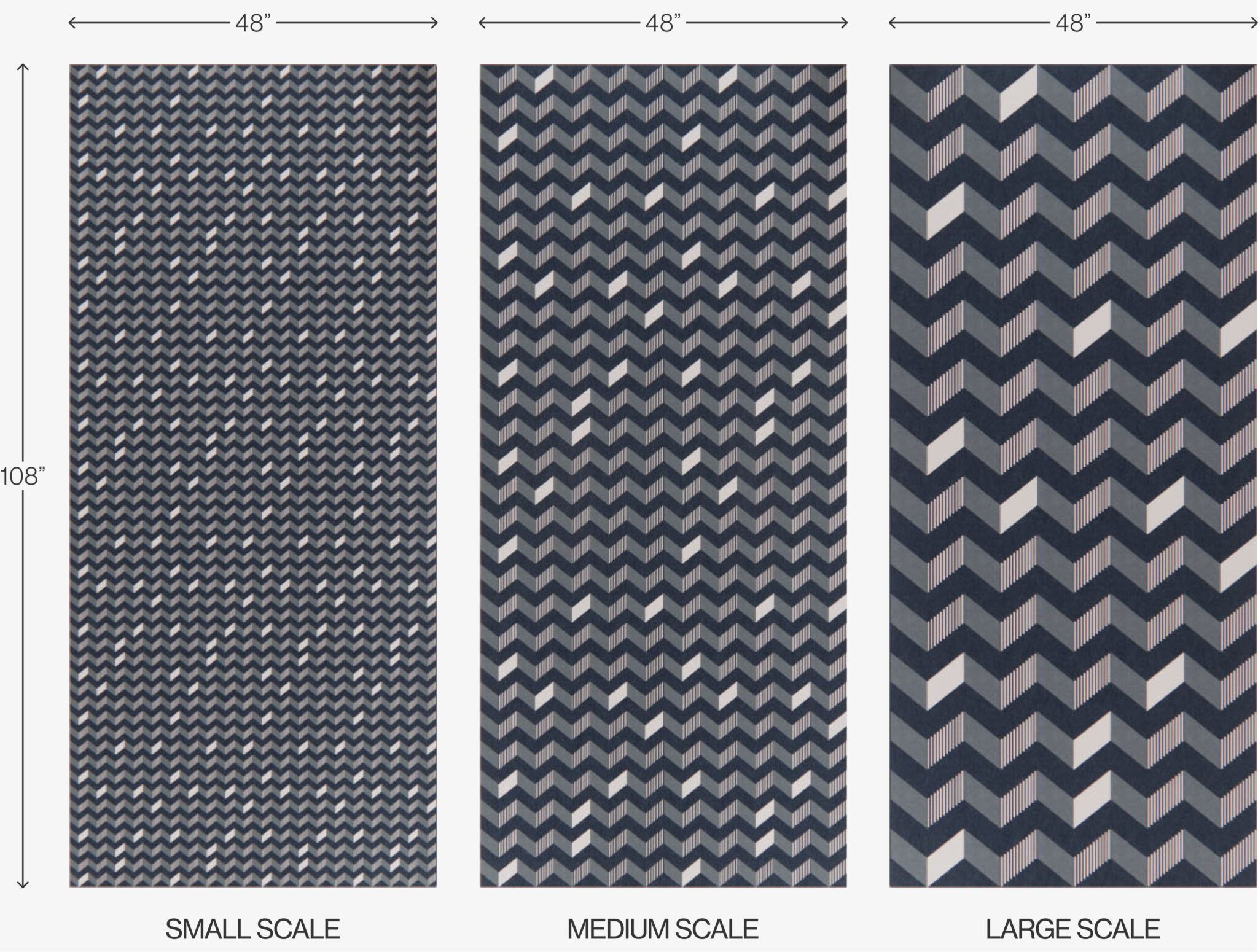 Chevron | Printed Felt Wall Panel | CSI Creative