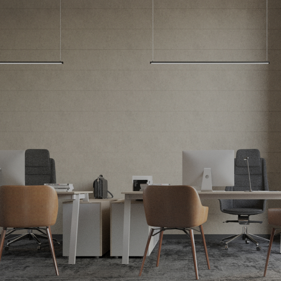 Overlap 3d Felt Wall Panels - Felt Acoustic Ceiling Tiles | CSI Creative