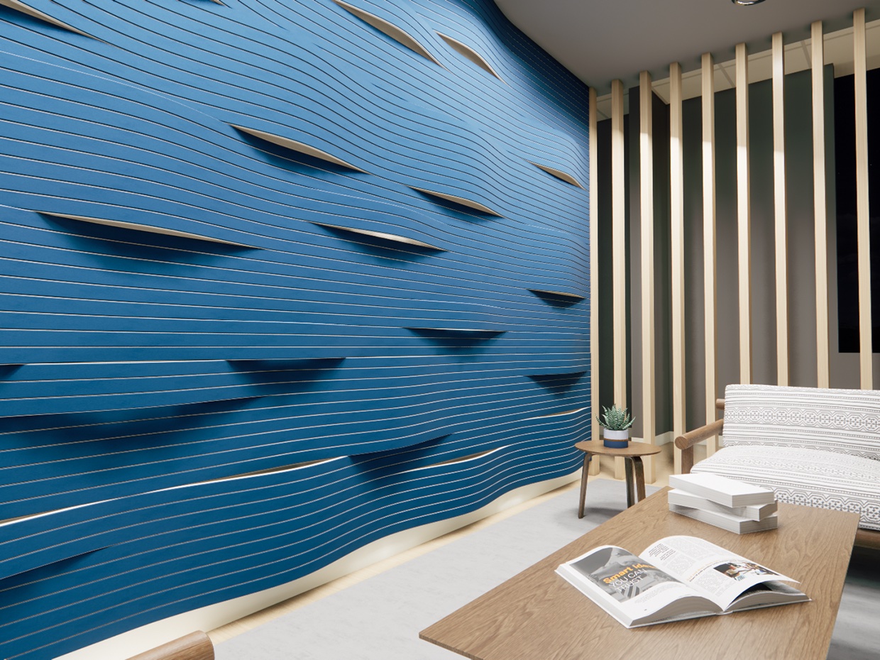 Folded Plug Surfaces 019 - Acoustic Felt Sheets | CSI Creative