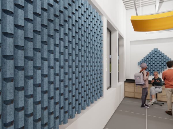 Folded Surfaces 007 - Acoustic Wall Paneling | CSI Creative