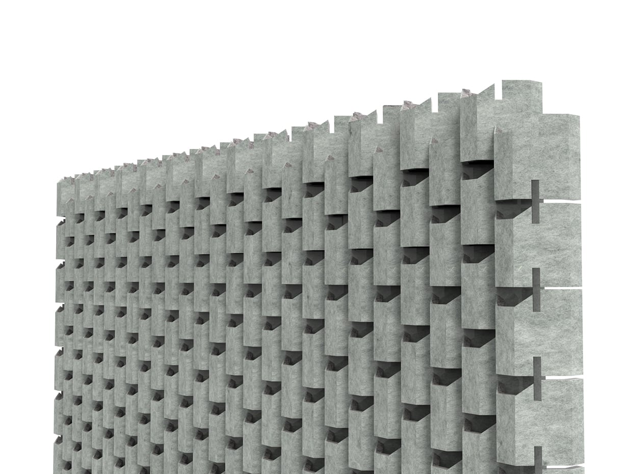 Folded Surfaces 007 - Acoustic Wall Paneling | CSI Creative