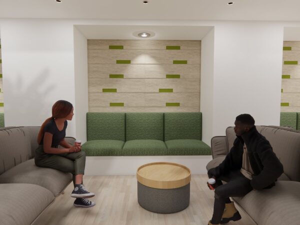 Overlap Surfaces 005 - Acoustical Felt Wall Panel | CSI Creative