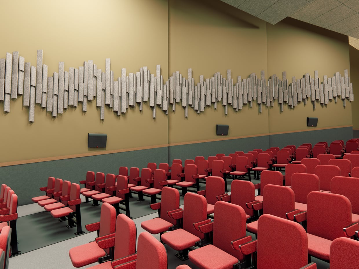 Folded Plug Surfaces 005 - Sound Absorber | CSI Creative