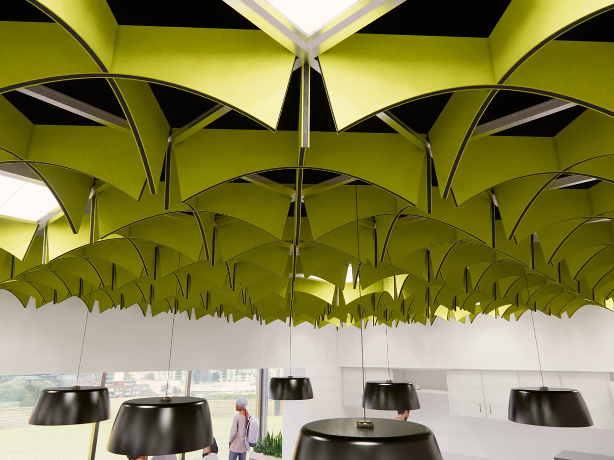 Notched Grid 001 - Acoustic Ceiling Grid | CSI Creative