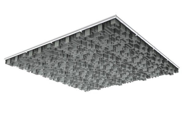 Folded Plug Grid 002 - Ceiling Grid System | CSI Creative