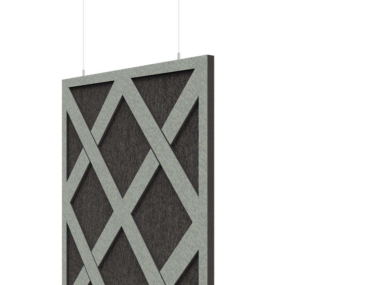 Stacked Dividers 011 - Acoustic Hanging Panels | CSI Creative