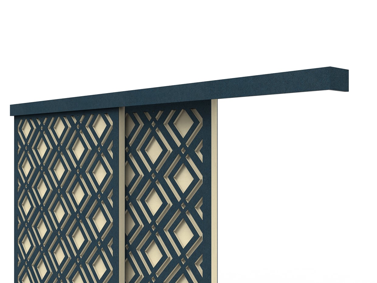 Stacked Dividers 006 - Sliding Felt Panel | CSI Creative