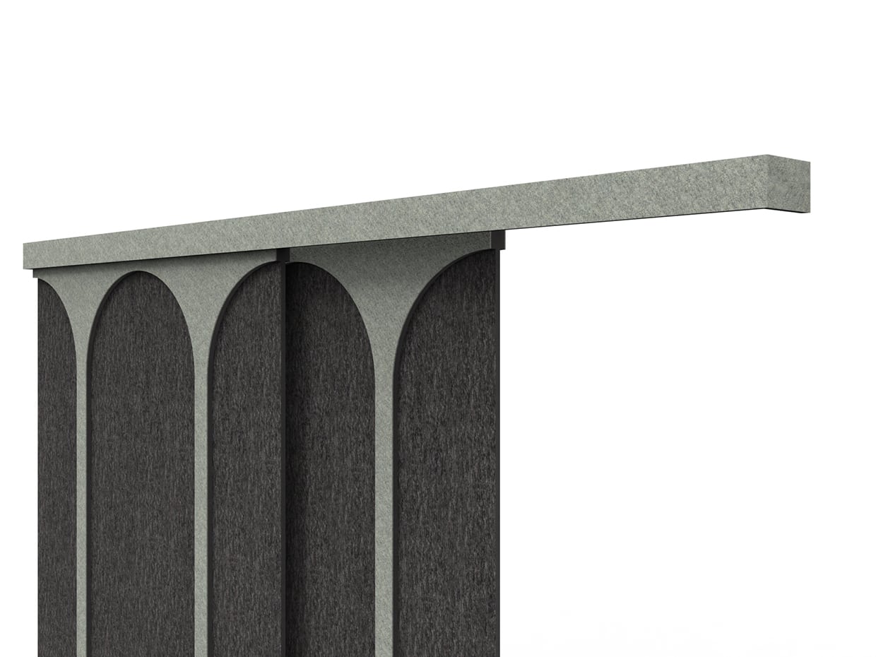 Stacked Dividers 005 - Sliding Wall Panel System | CSI Creative