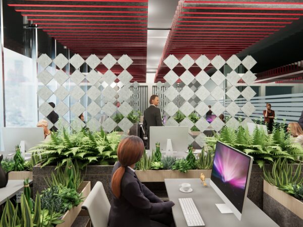 Section Dividers 001 - Sliding Acoustic Room Divider | CSI Creative