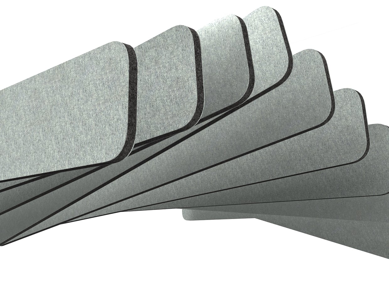 Single Plus Baffles 004 - Acoustic Baffle Ceiling | CSI Creative