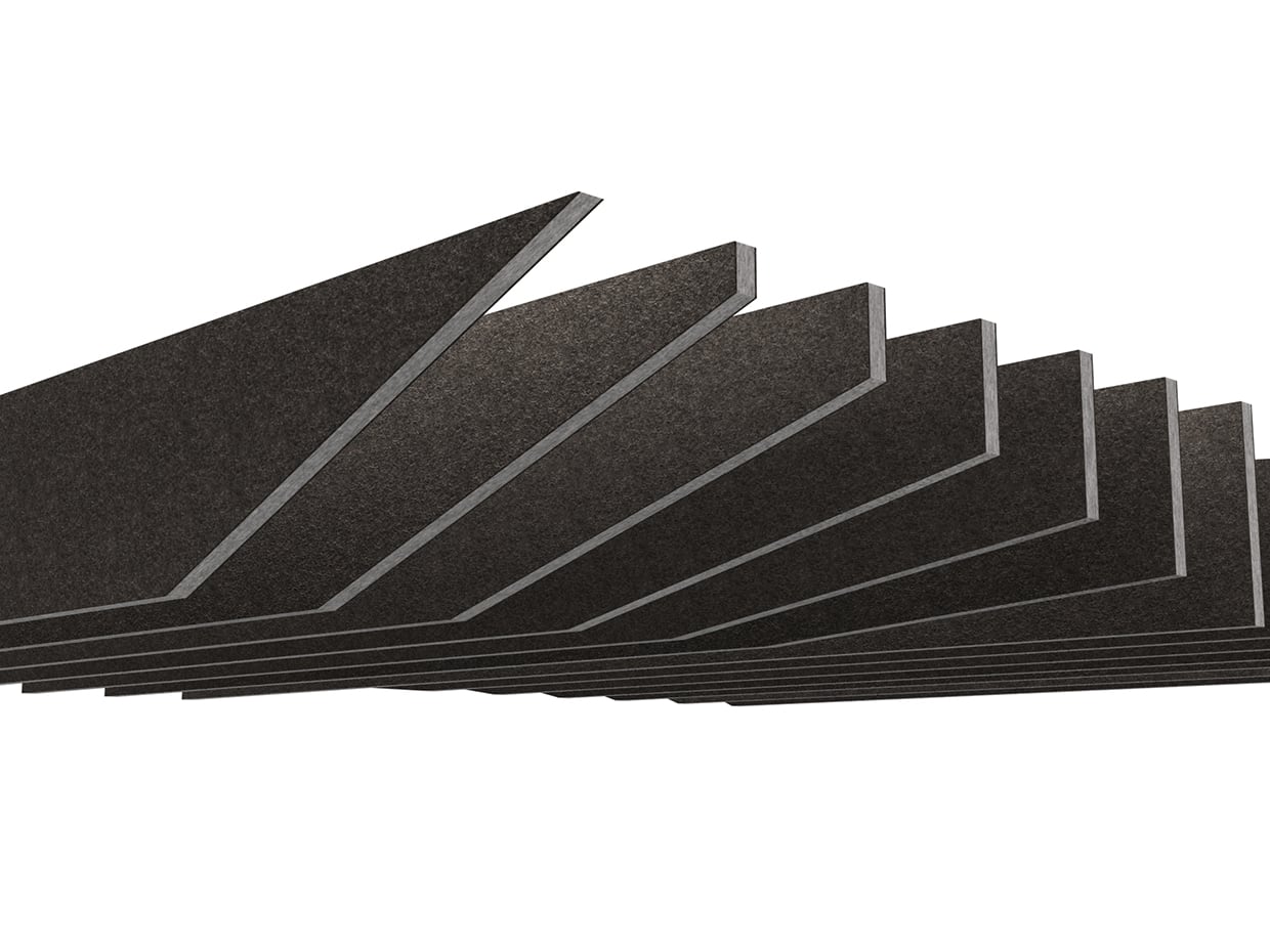 Single Plus Baffles 003 - Acoustic Ceiling Baffles | CSI Creative