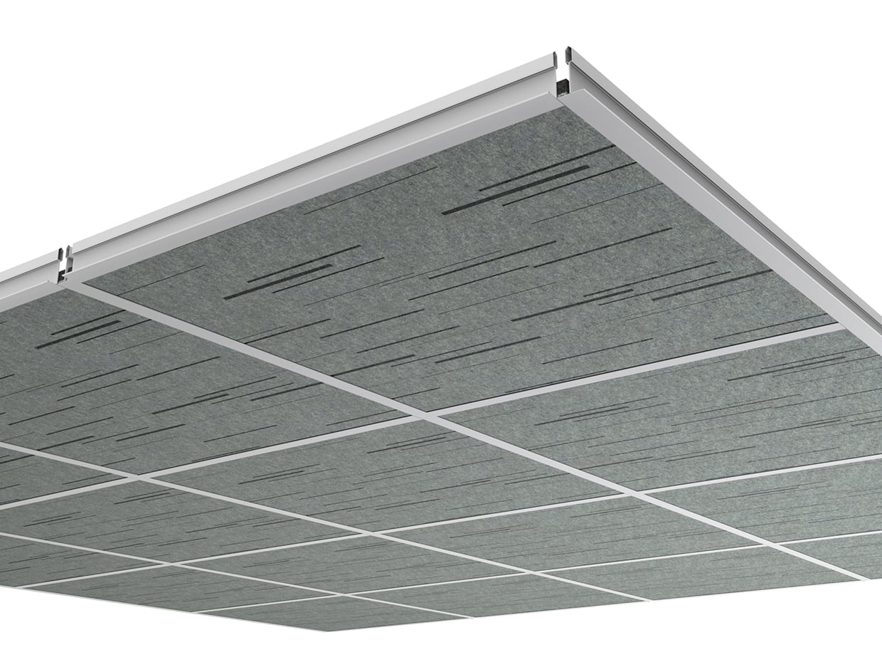 Tile Grid 010 - Acoustic Ceiling Tile 2x2 | CSI Creative