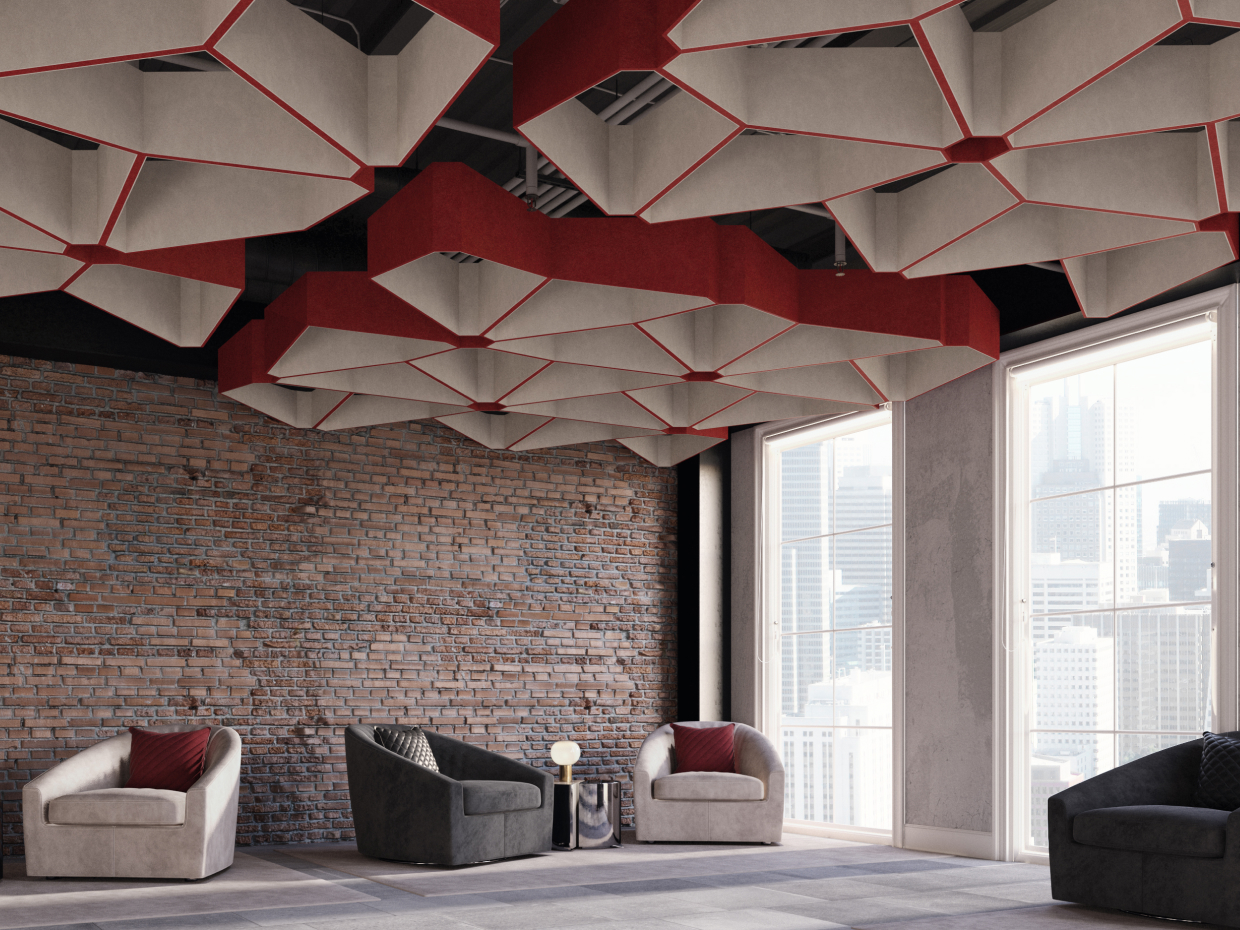 Design Guide: Acoustical Baffles vs. Acoustical Clouds