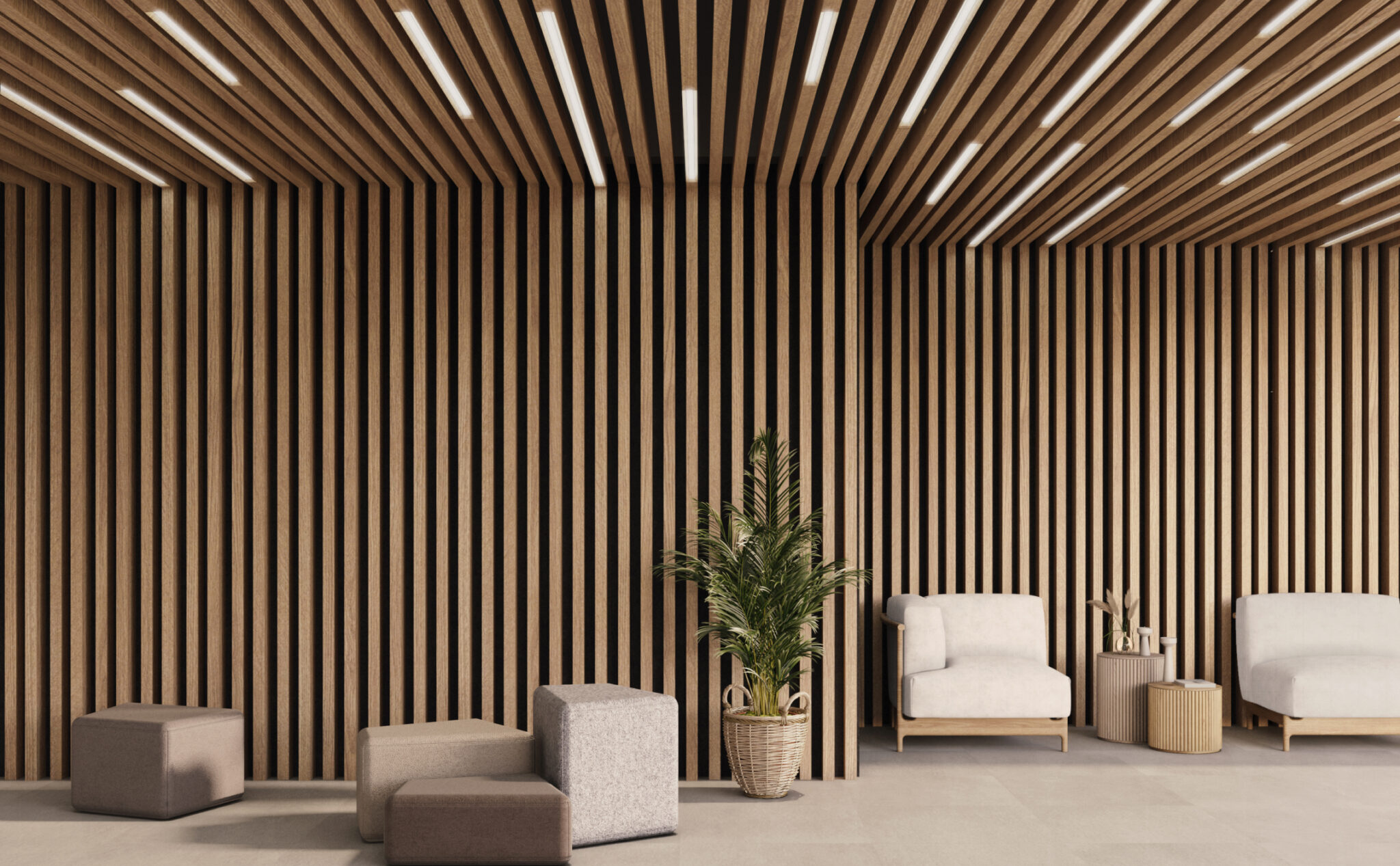 Creative Applications for Wooden Ceiling Tiles